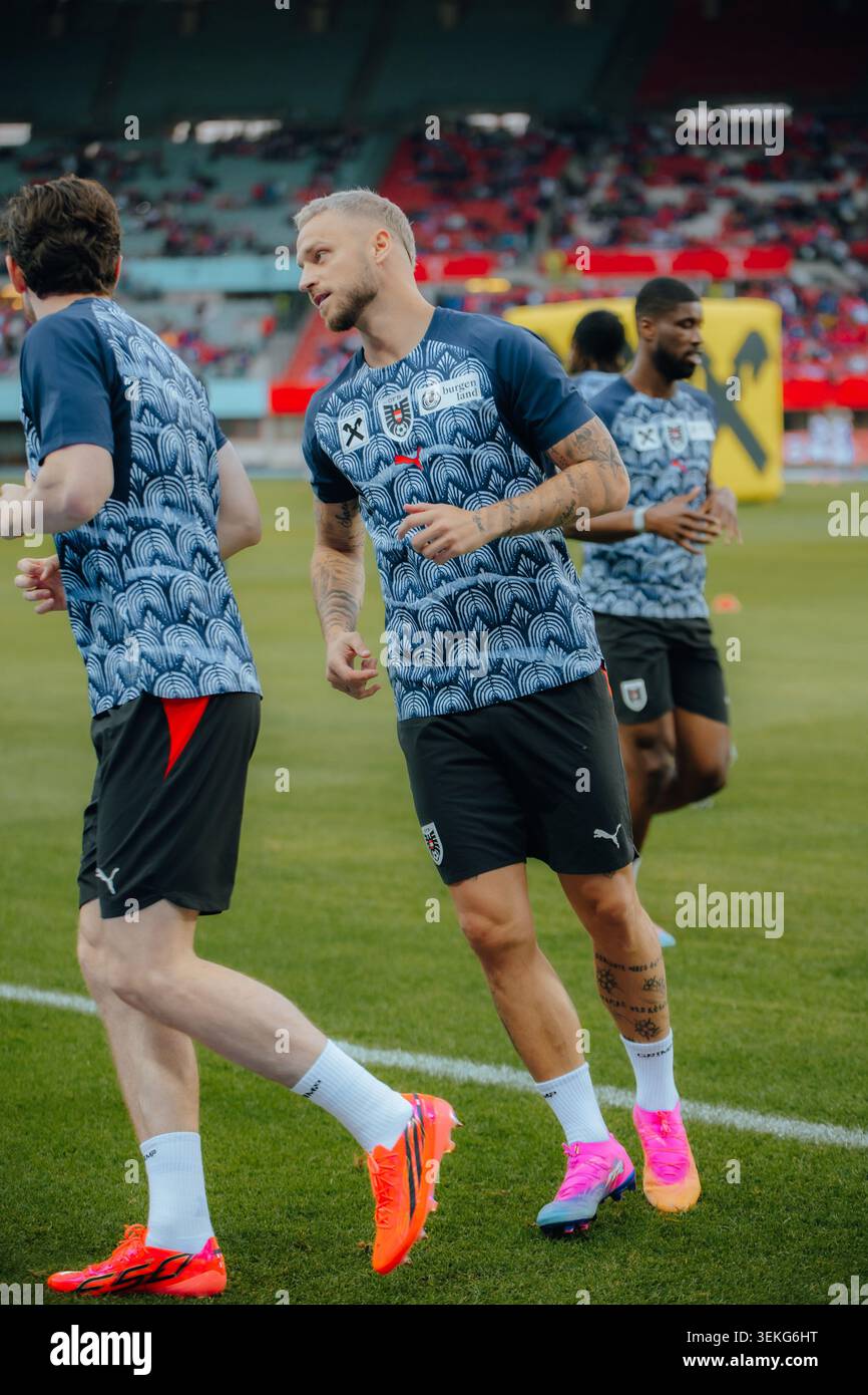 Vienna, Austria, 01th June 2026, Marko Arnautovic in the game Austria ...
