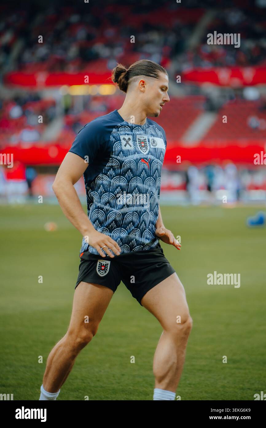 Vienna, Austria, 01th June 2026, Marcel Sabitzer in the game Austria ...