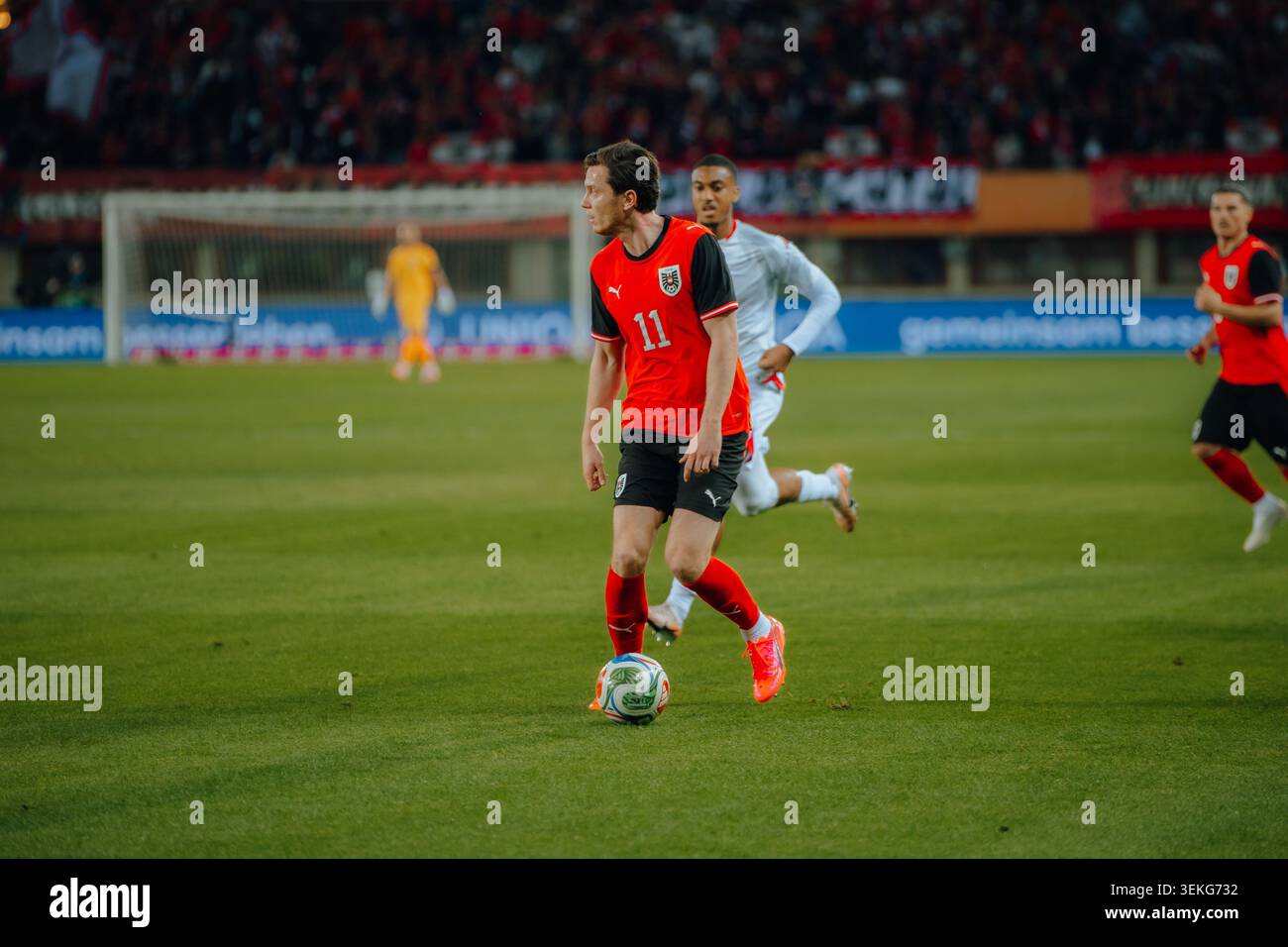Vienna, Austria, 01th June 2026, Michael Gregoritsch in the game ...