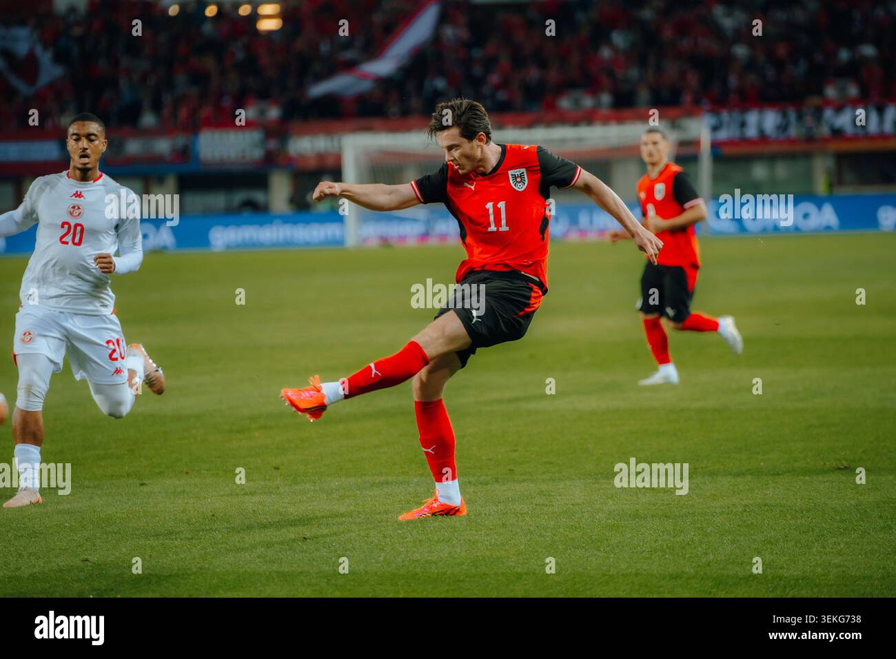 Vienna, Austria, 01th June 2026, Michael Gregoritsch in the game ...
