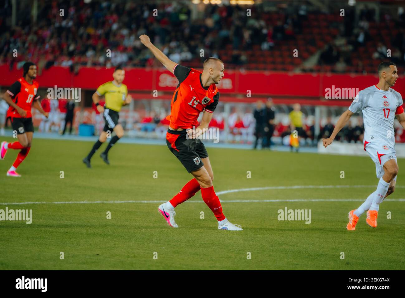 Vienna, Austria, 01th June 2026, Sasa Kalajdzic in the game Austria ...