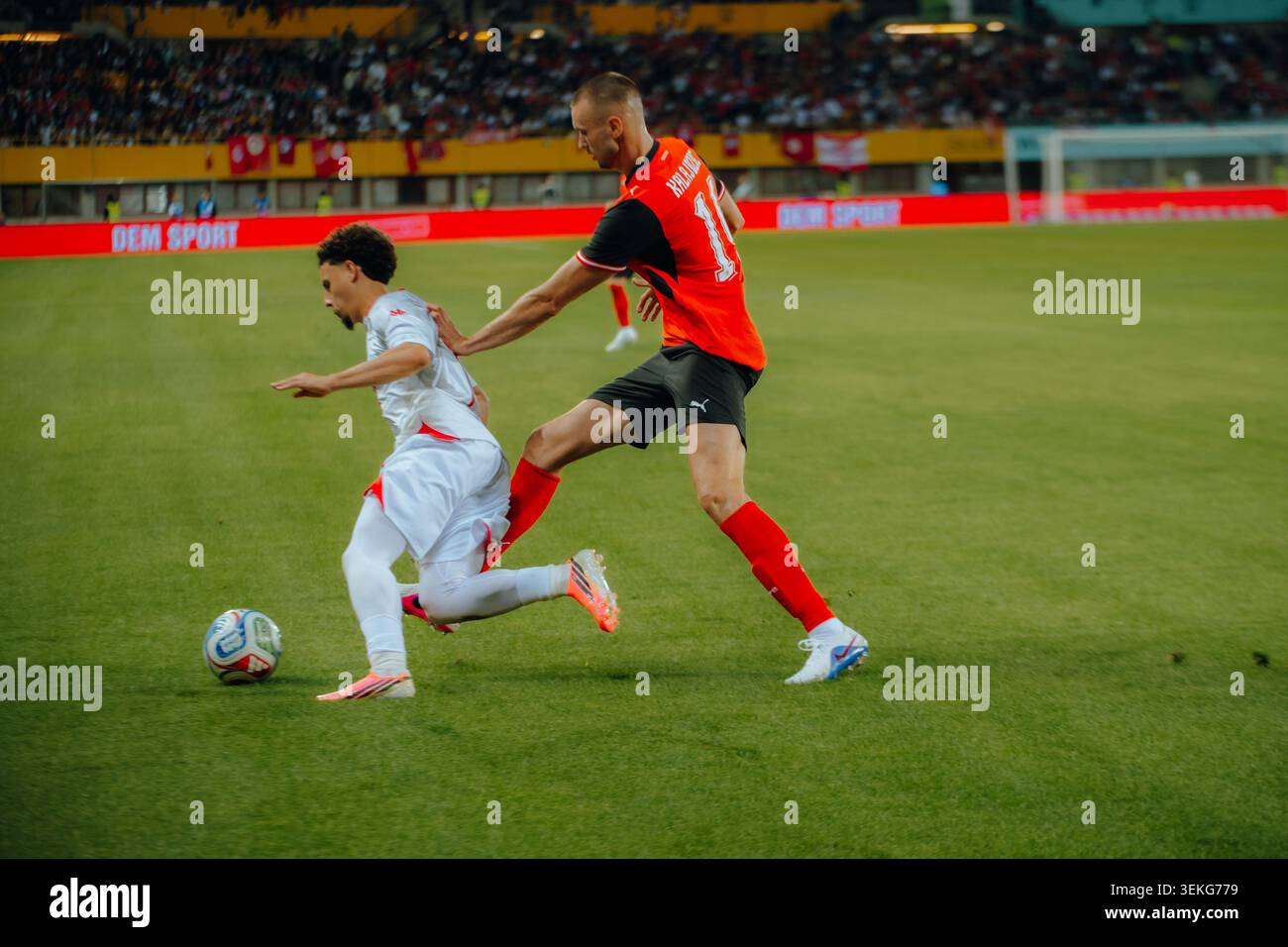 Vienna, Austria, 01th June 2026, Sasa Kalajdzic in the game Austria ...