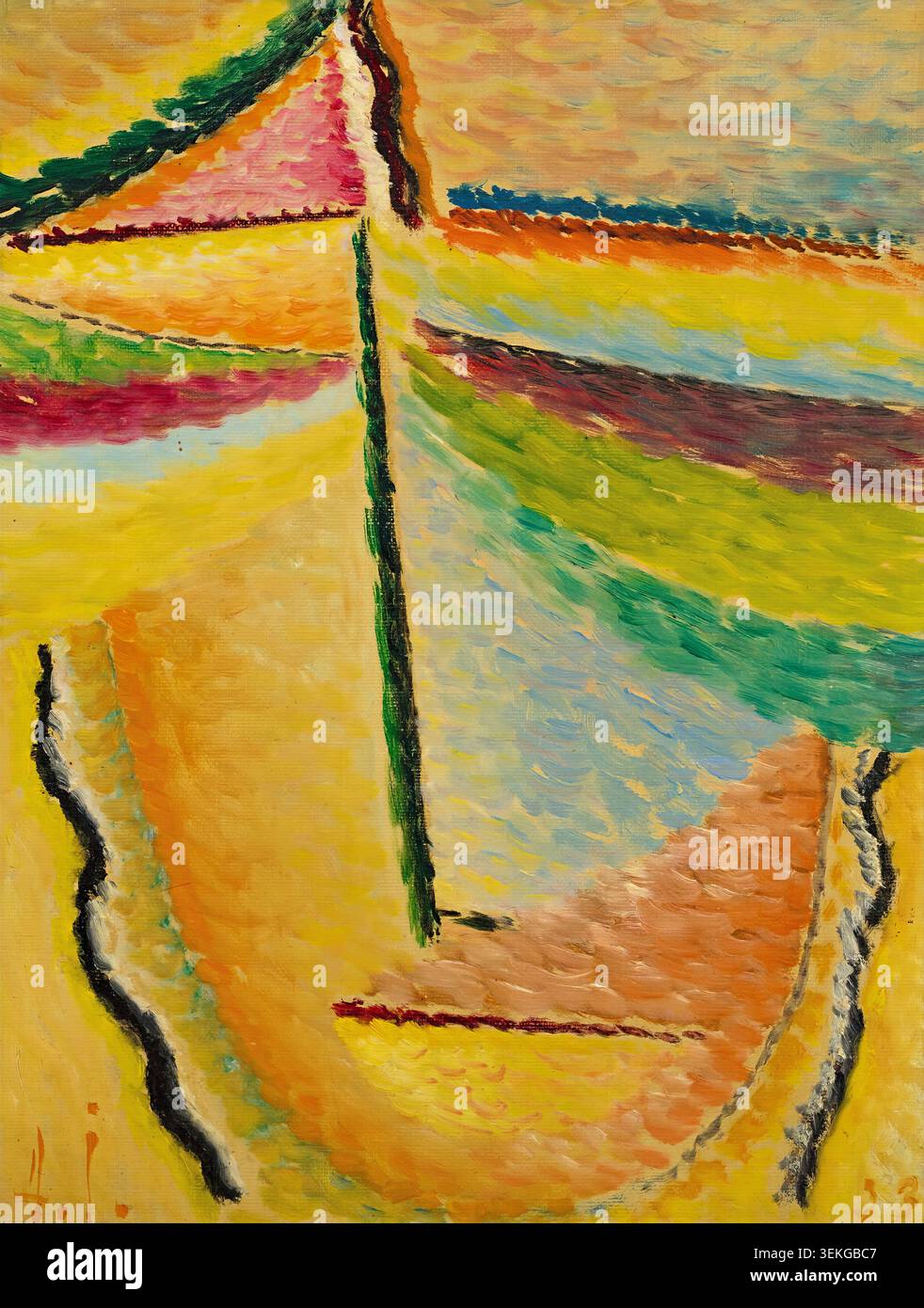 Alexej von Jawlensky – Abstract Head: The Guardian Angel (Abstrakter ...