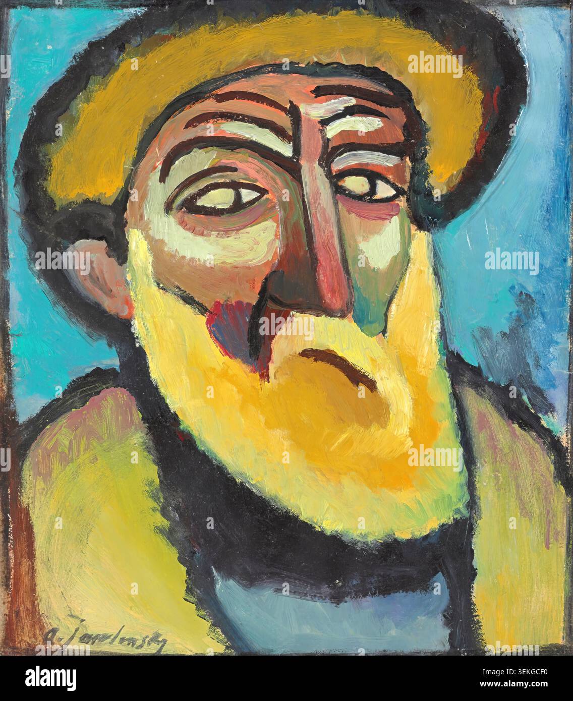 Alexej von Jawlensky – Bearded Old Man (Bärtiger Alter), 1912 ...