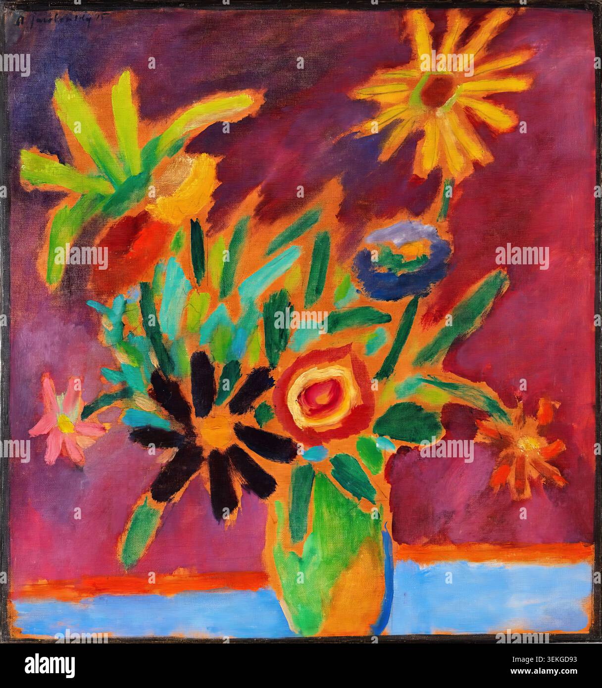 Alexej von Jawlensky – Poetess: Mystical Head (Dichterin: Mystischer ...