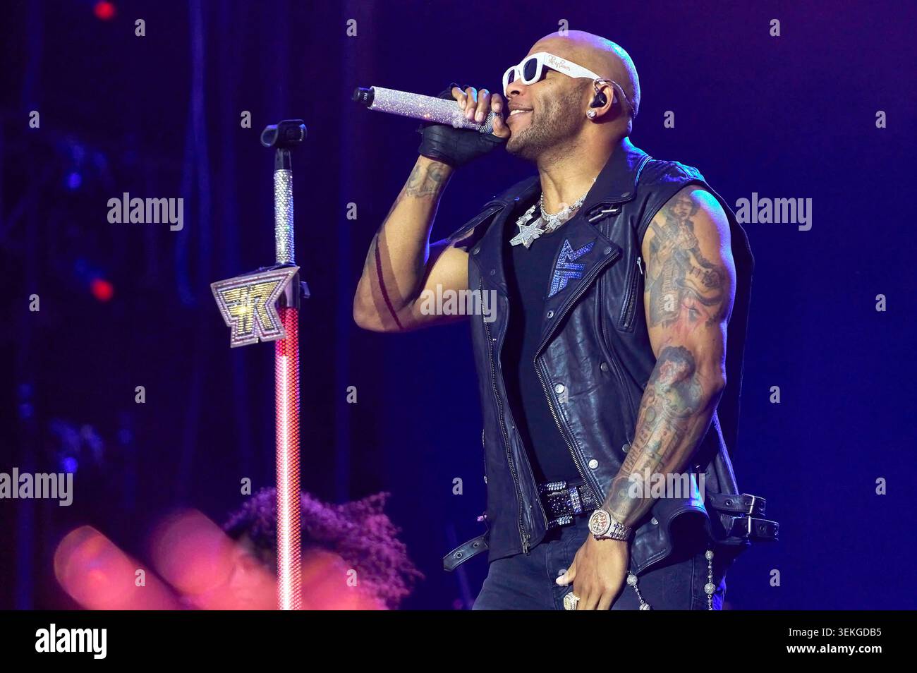 Flo Rida live bei der N-Joy Starshow 2026 auf der Expo Plaza. Hannover ...
