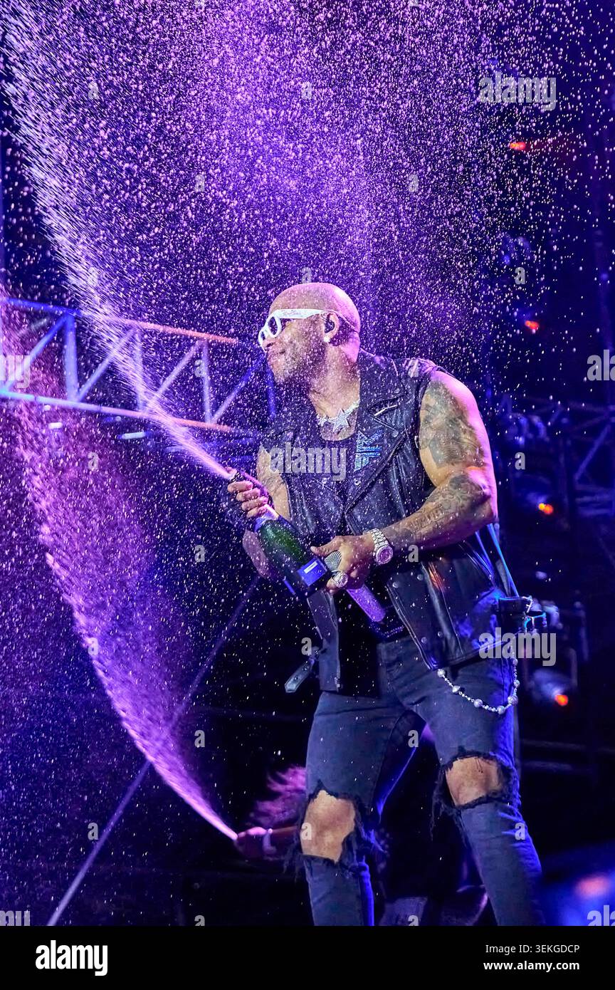 Flo Rida live bei der N-Joy Starshow 2026 auf der Expo Plaza. Hannover ...
