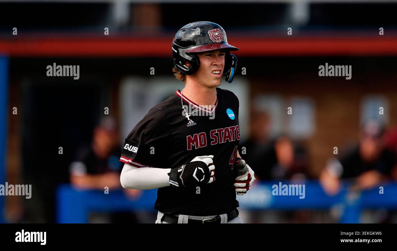 Missouri State's Jax Ryan (4) during an NCAA regional baseball game on ...