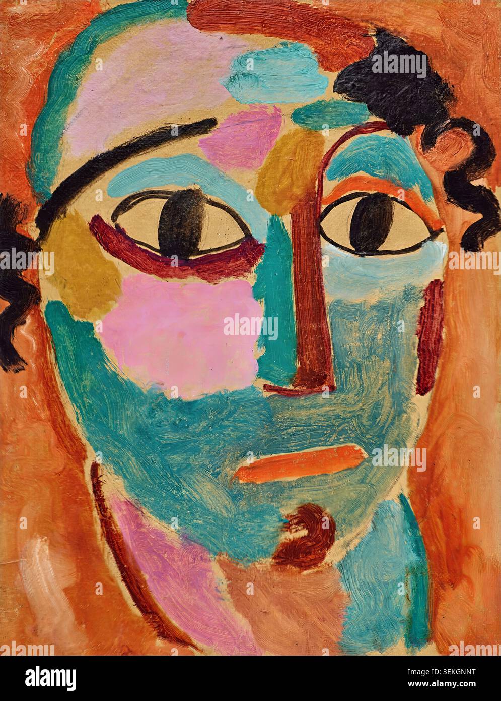 Alexej von Jawlensky – Mystical Head: The Astonishment (Mystischer Kopf ...