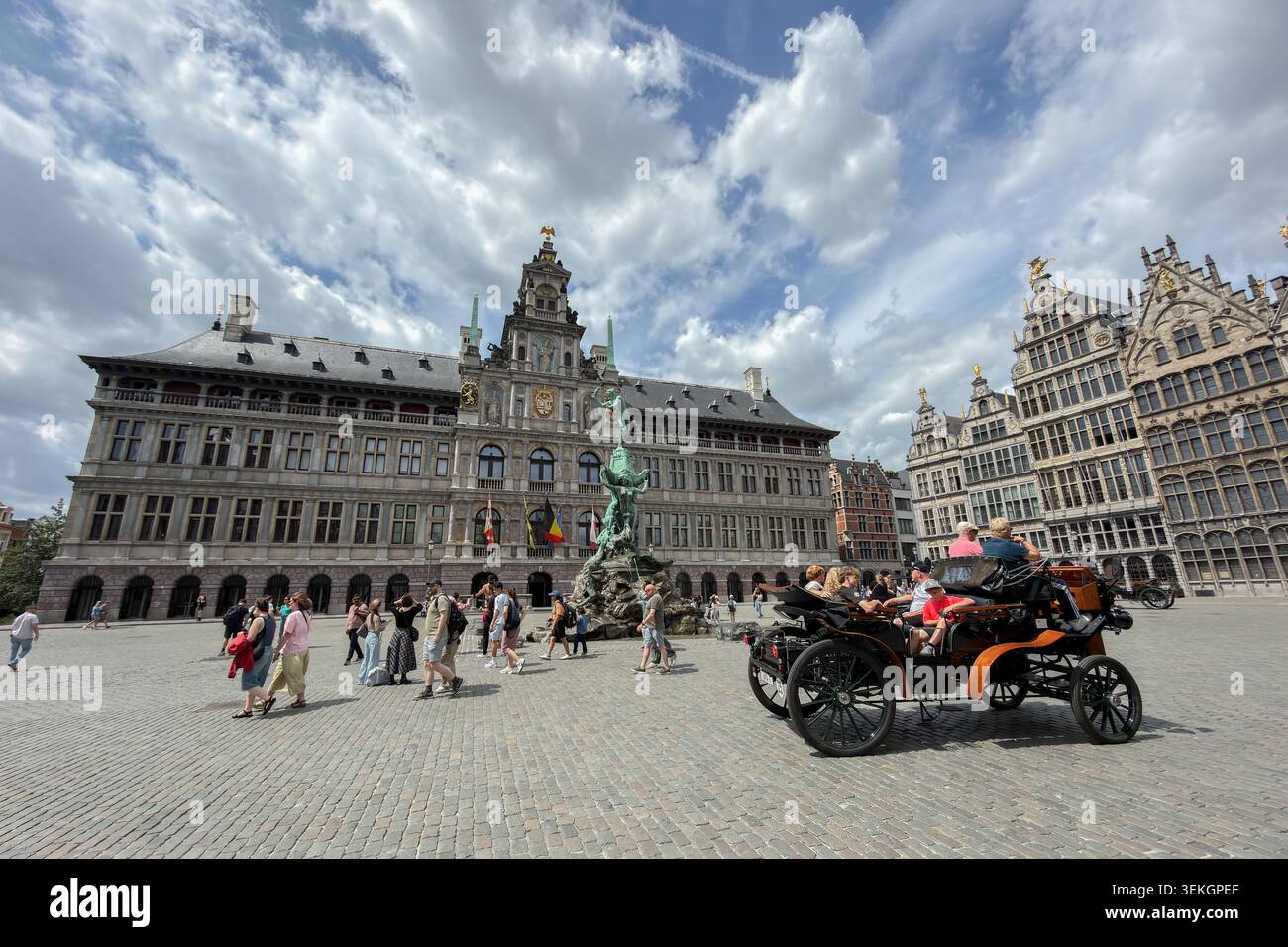 View of Antwerp City Hall and Antwerpen à la Carte on June 1, 2026 in ...
