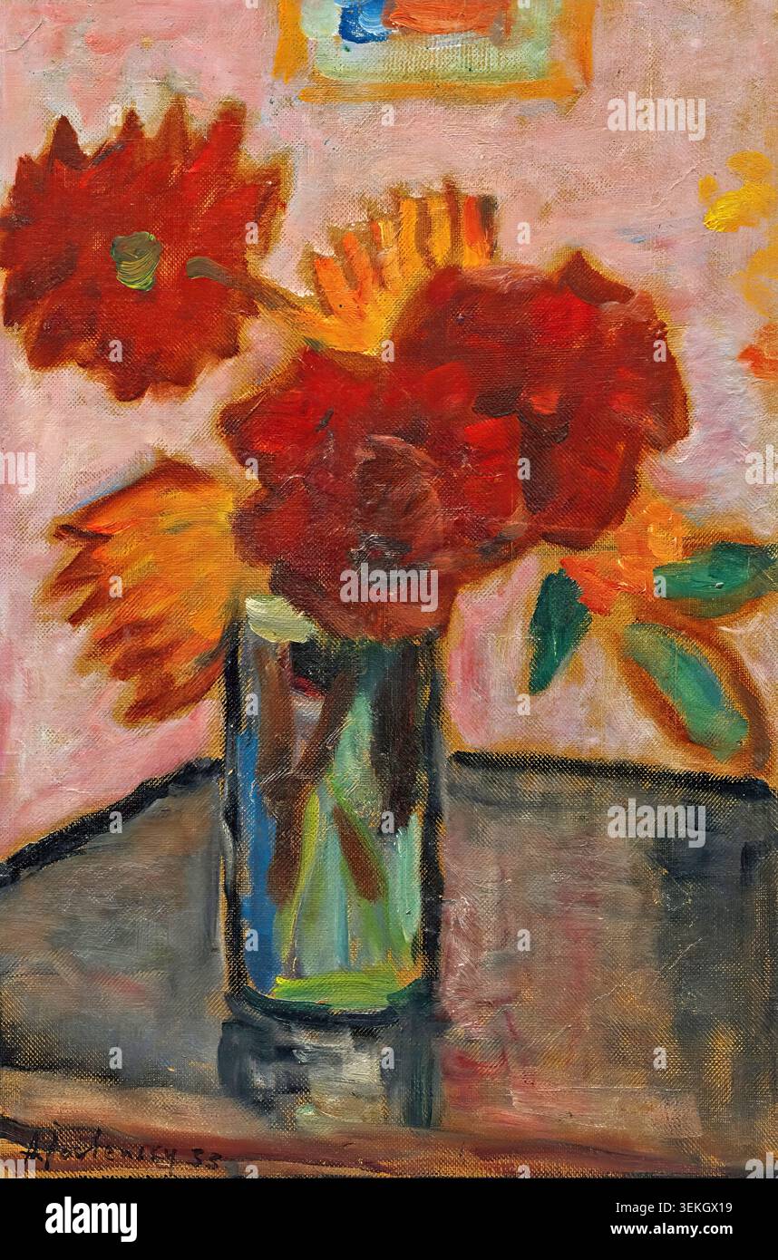 Alexej von Jawlensky – Still Life with Flowers (Stillleben mit Blumen ...