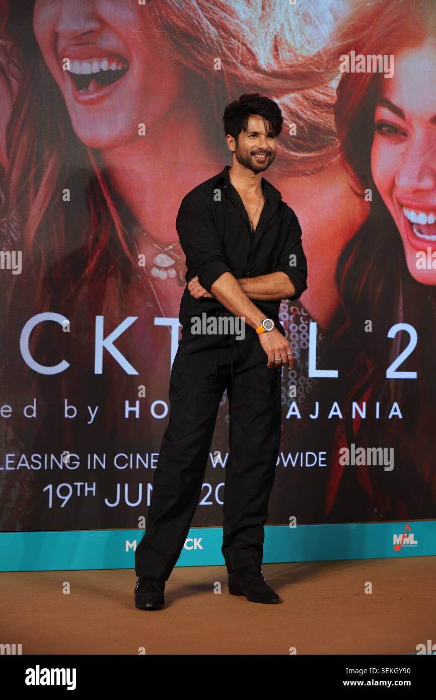 MUMBAI, INDIA - June 2: Shahid Kapoor attends the trailer launch of ...