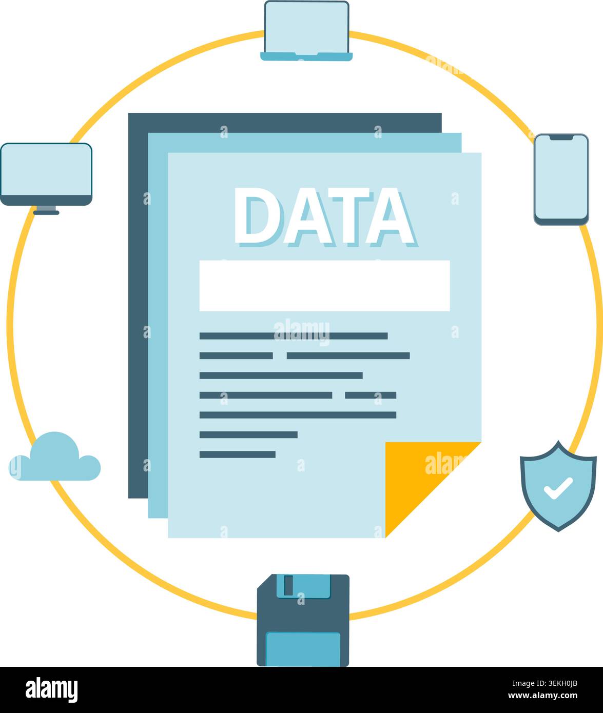 network devices sharing data Stock Vector Image & Art - Alamy