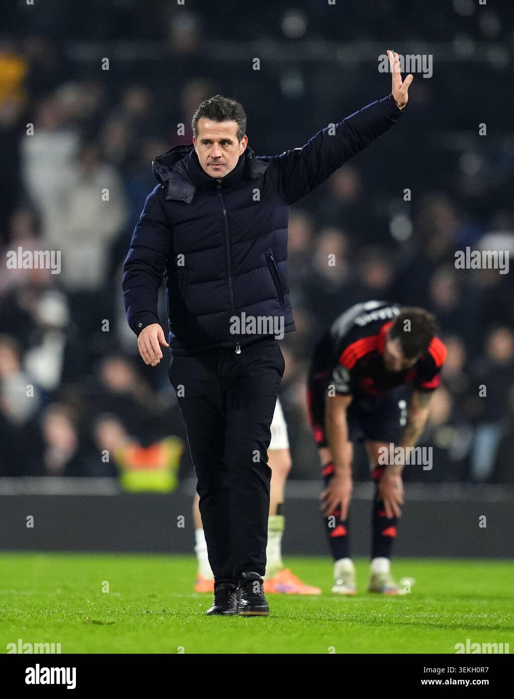 File photo dated 22/12/2025 of Marco Silva, who will leave his role as ...