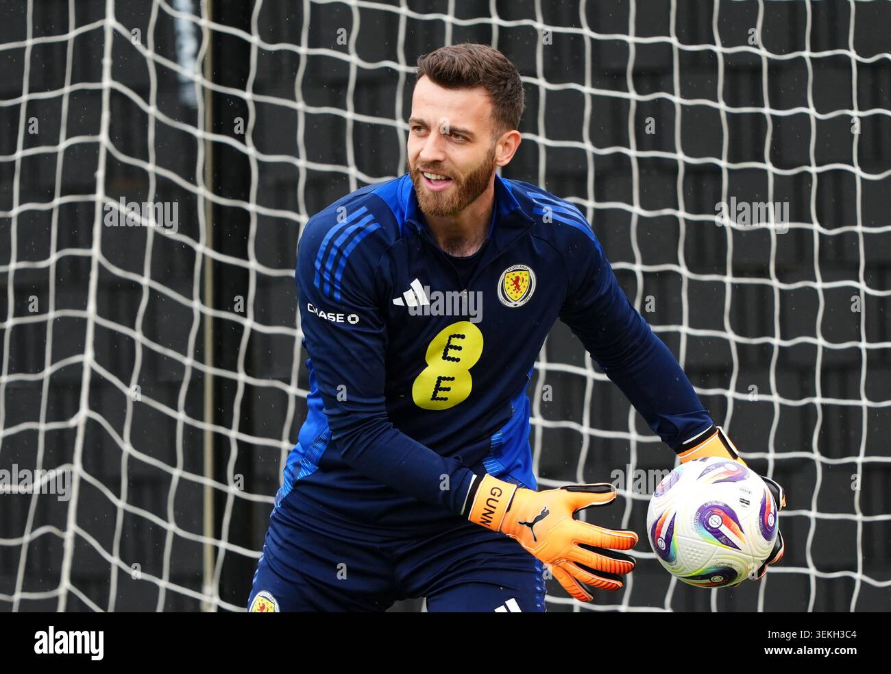 File photo dated 06-10-2025 of goalkeeper Angus Gunn. Scotland have ...