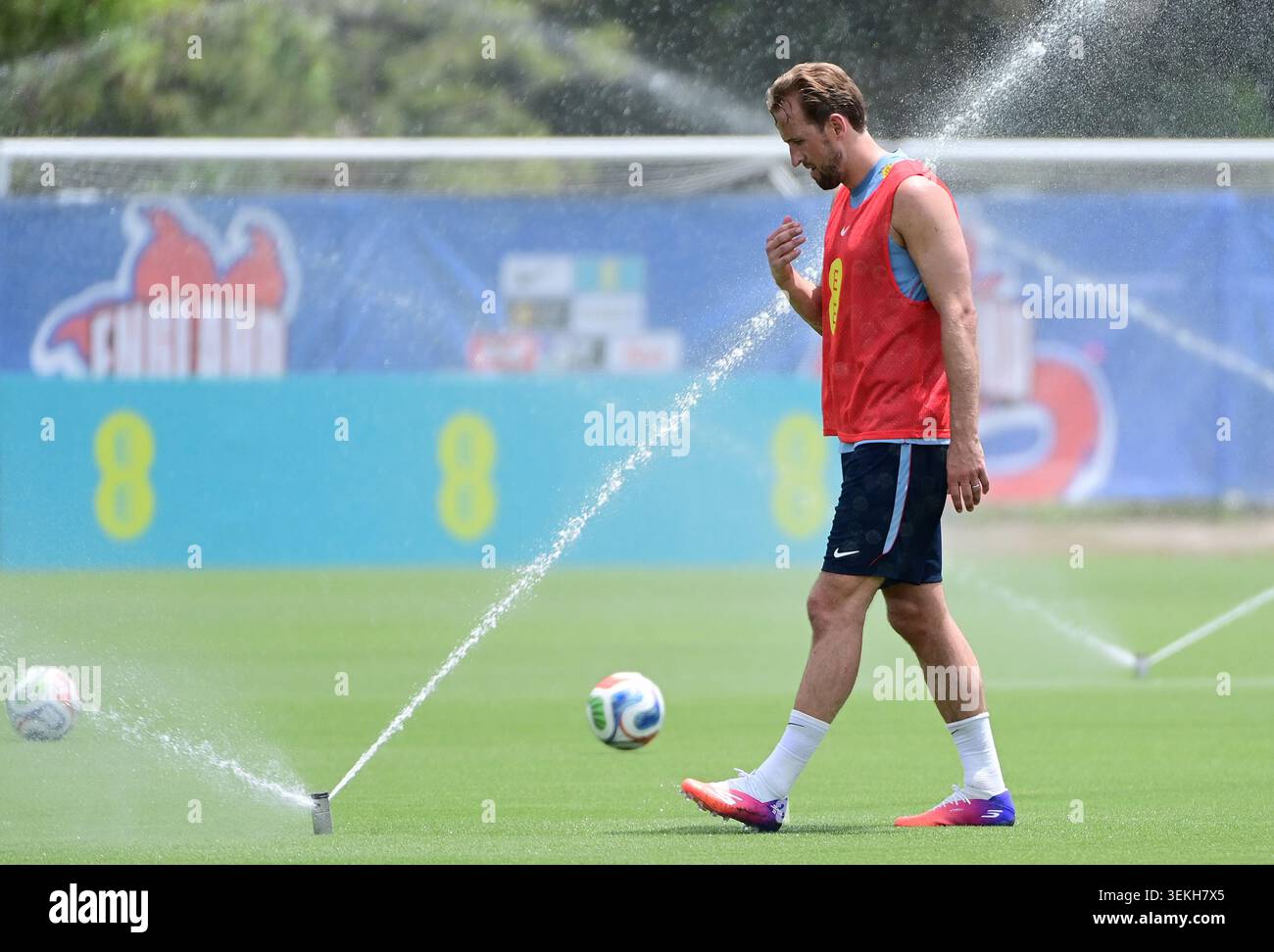 England's Harry Kane during a training session at Palm Beach Gardens ...