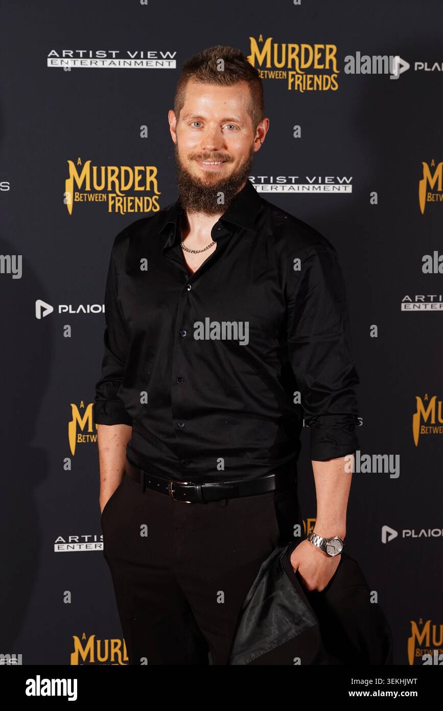Espen Hatleskog attends the Murder Between Friends UK premiere at ...