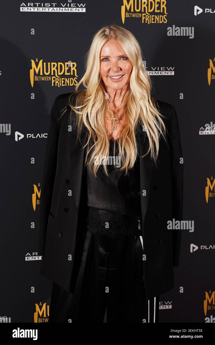Amanda Wakeley attends the Murder Between Friends UK premiere at Curzon ...