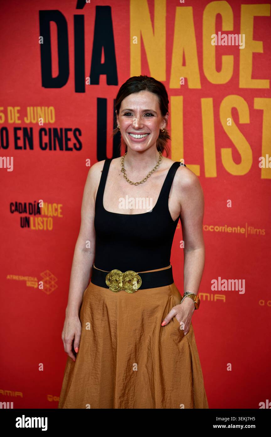 Verdi cinema, Madrid, Spain. 02th Jun, 2026. Premiere of the film ...