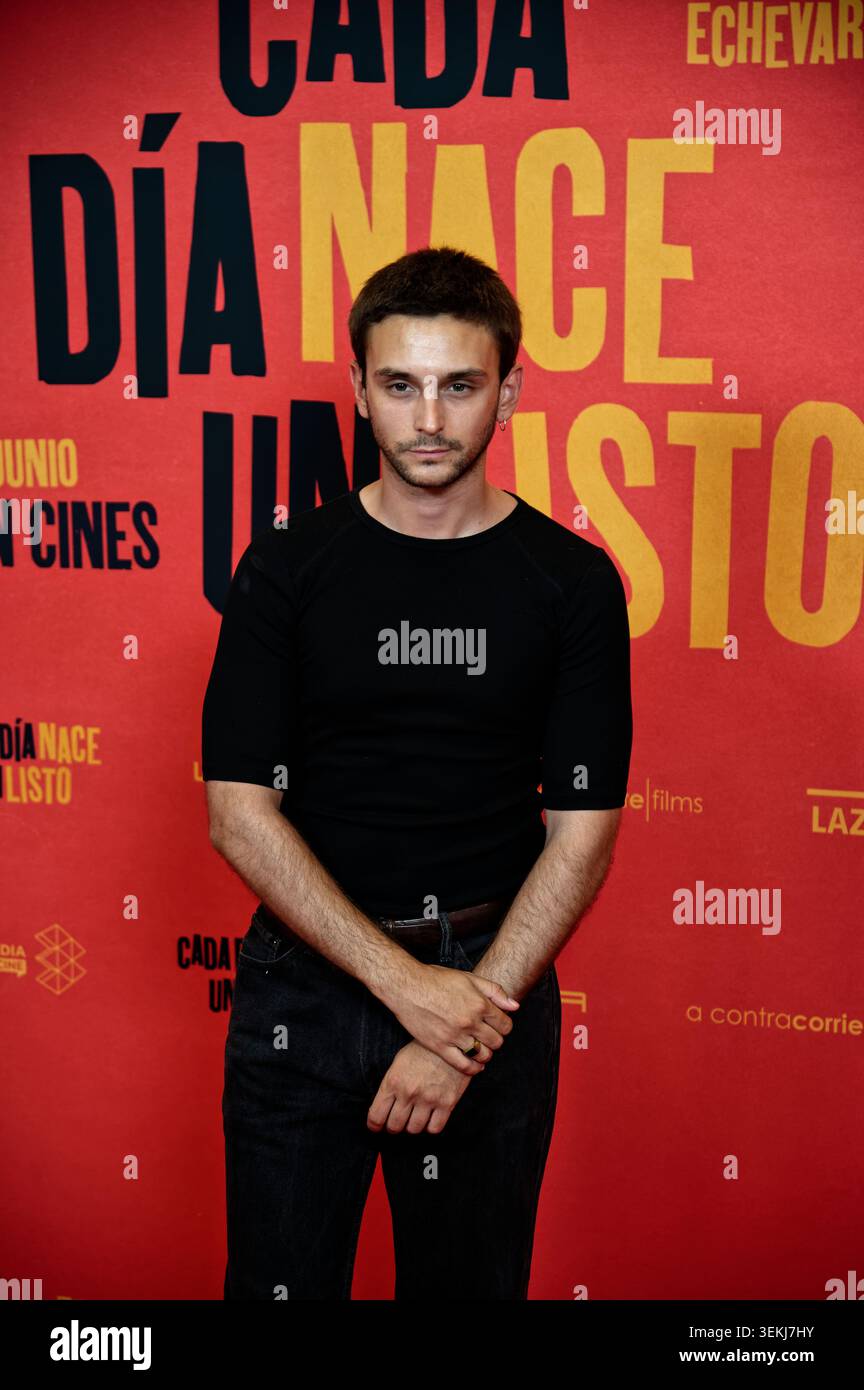 Verdi cinema, Madrid, Spain. 02th Jun, 2026. Premiere of the film ...