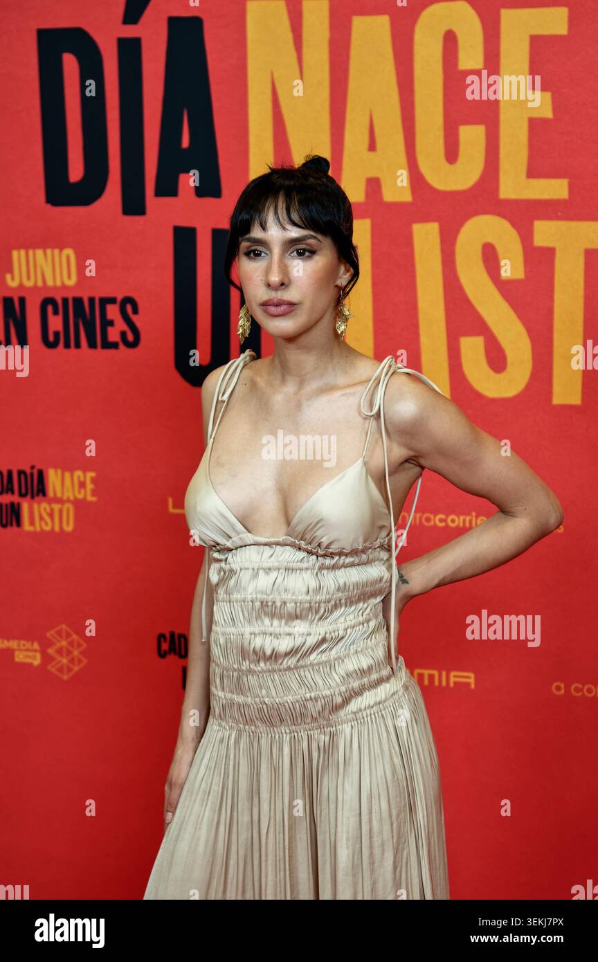 Verdi cinema, Madrid, Spain. 02th Jun, 2026. Premiere of the film ...