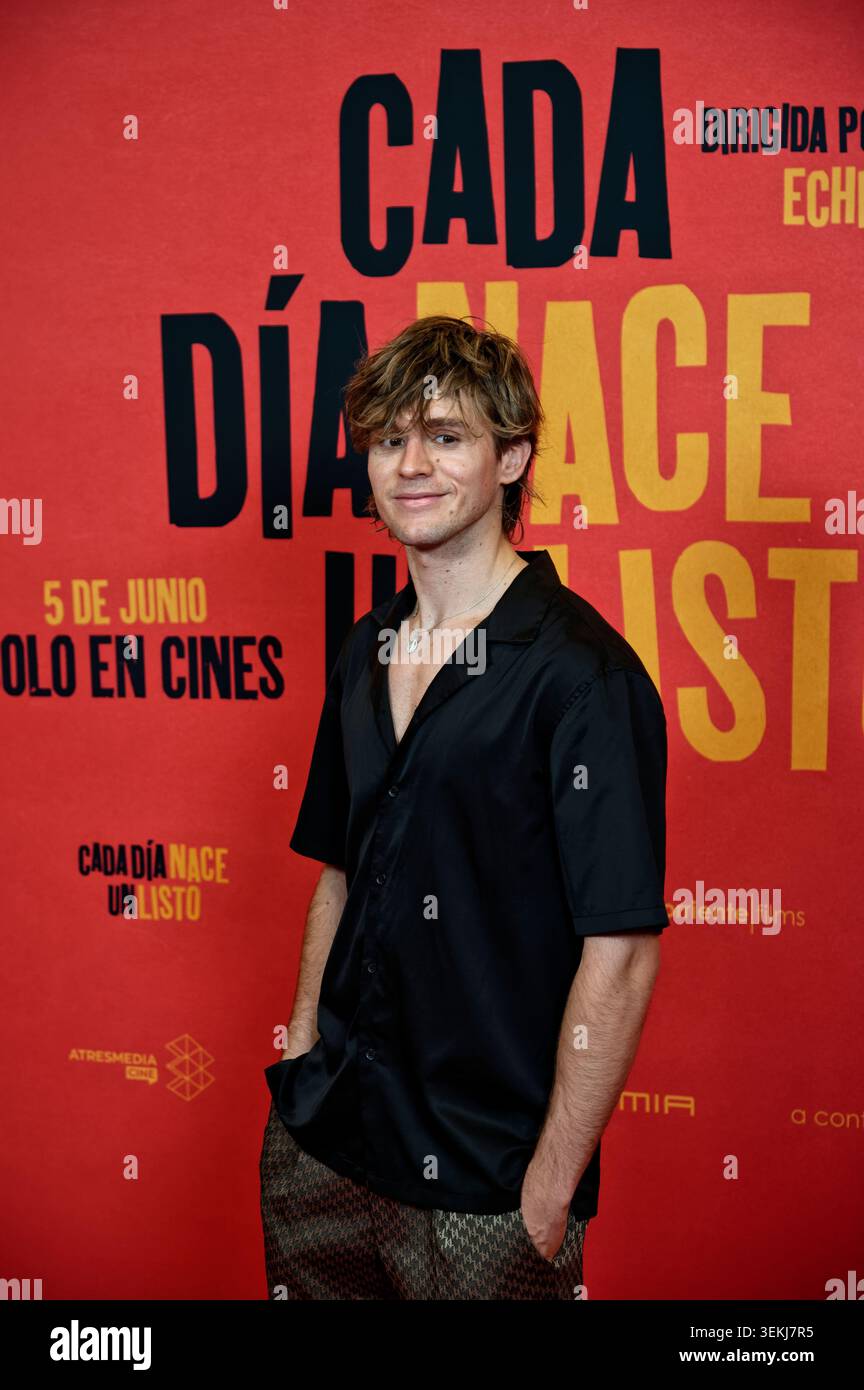 Verdi cinema, Madrid, Spain. 02th Jun, 2026. Premiere of the film ...