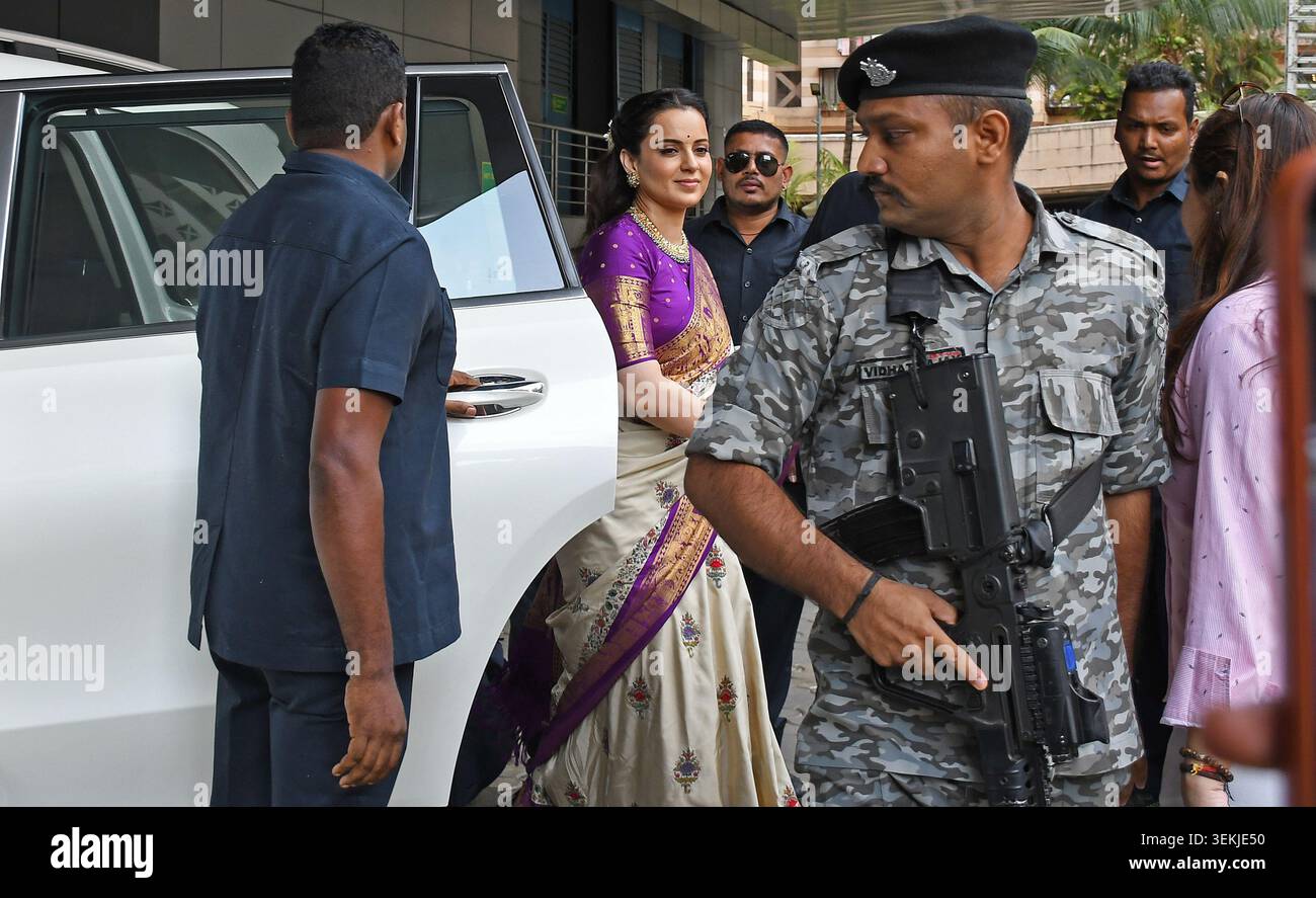 Kangana Ranaut, Bollywood actress and Member of Parliament, Bharatiya ...