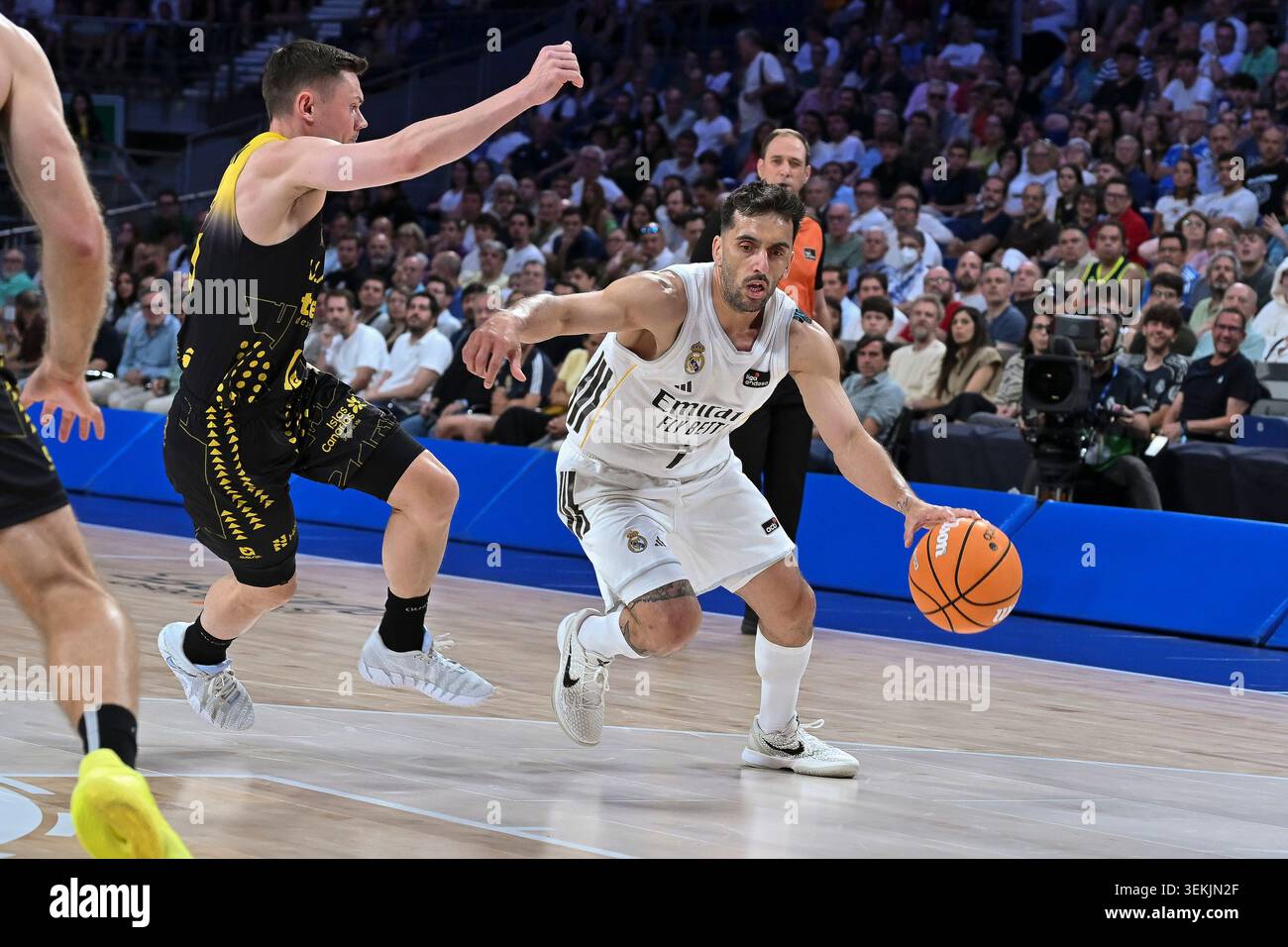 Facundo Campazzo of Real Madrid durante the Spanish basketball League ...