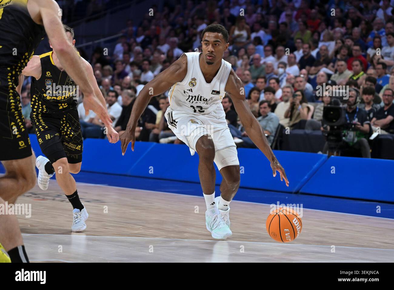 Theo Maledon of Real Madrid durante the Spanish basketball League ACB ...