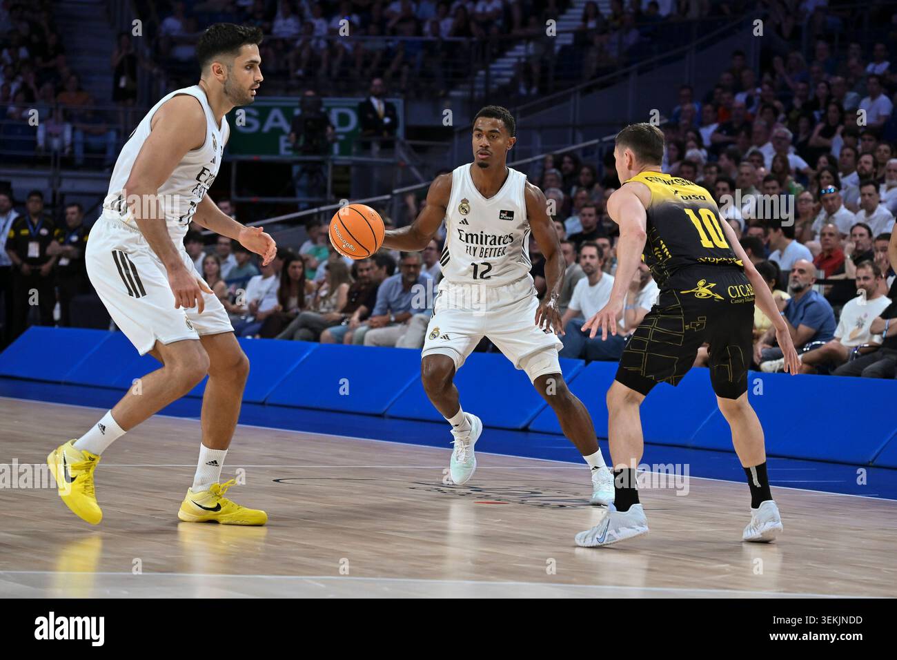 Theo Maledon of Real Madrid durante the Spanish basketball League ACB ...