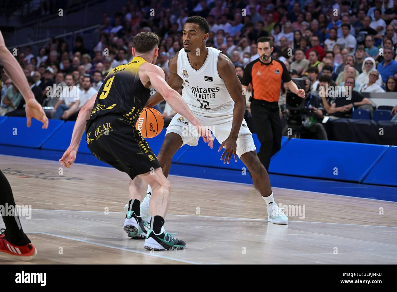 Theo Maledon of Real Madrid durante the Spanish basketball League ACB ...
