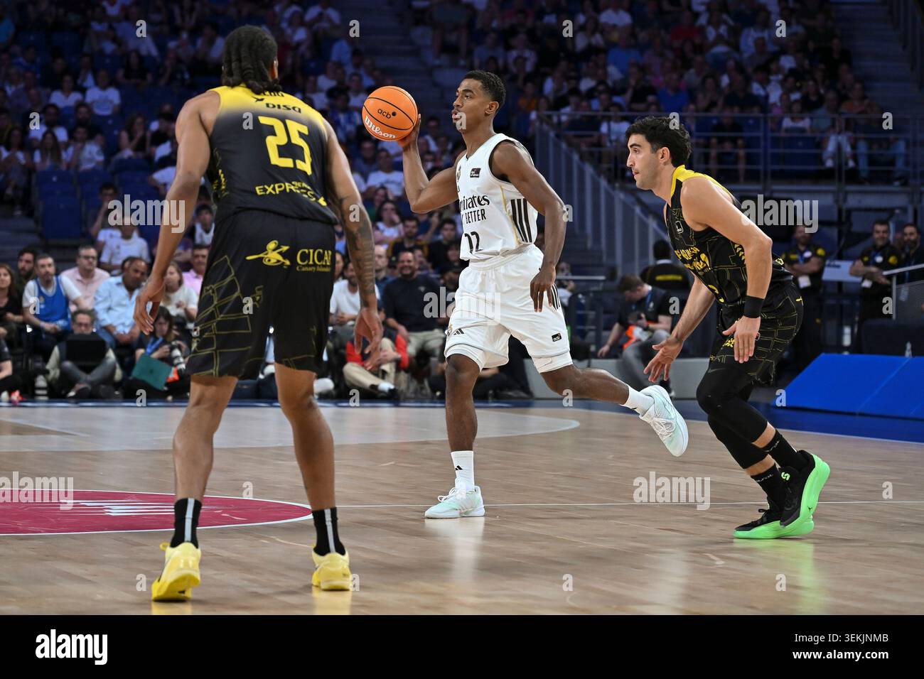 Theo Maledon of Real Madrid durante the Spanish basketball League ACB ...