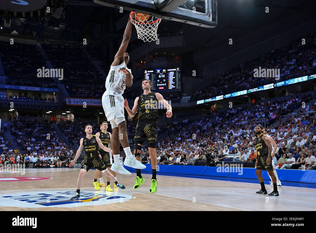 Theo Maledon of Real Madrid durante the Spanish basketball League ACB ...