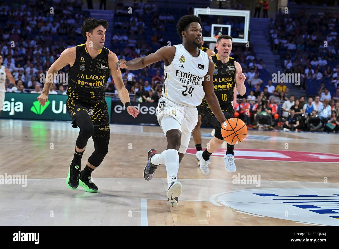 Andres Feliz of Real Madrid durante the Spanish basketball League ACB ...