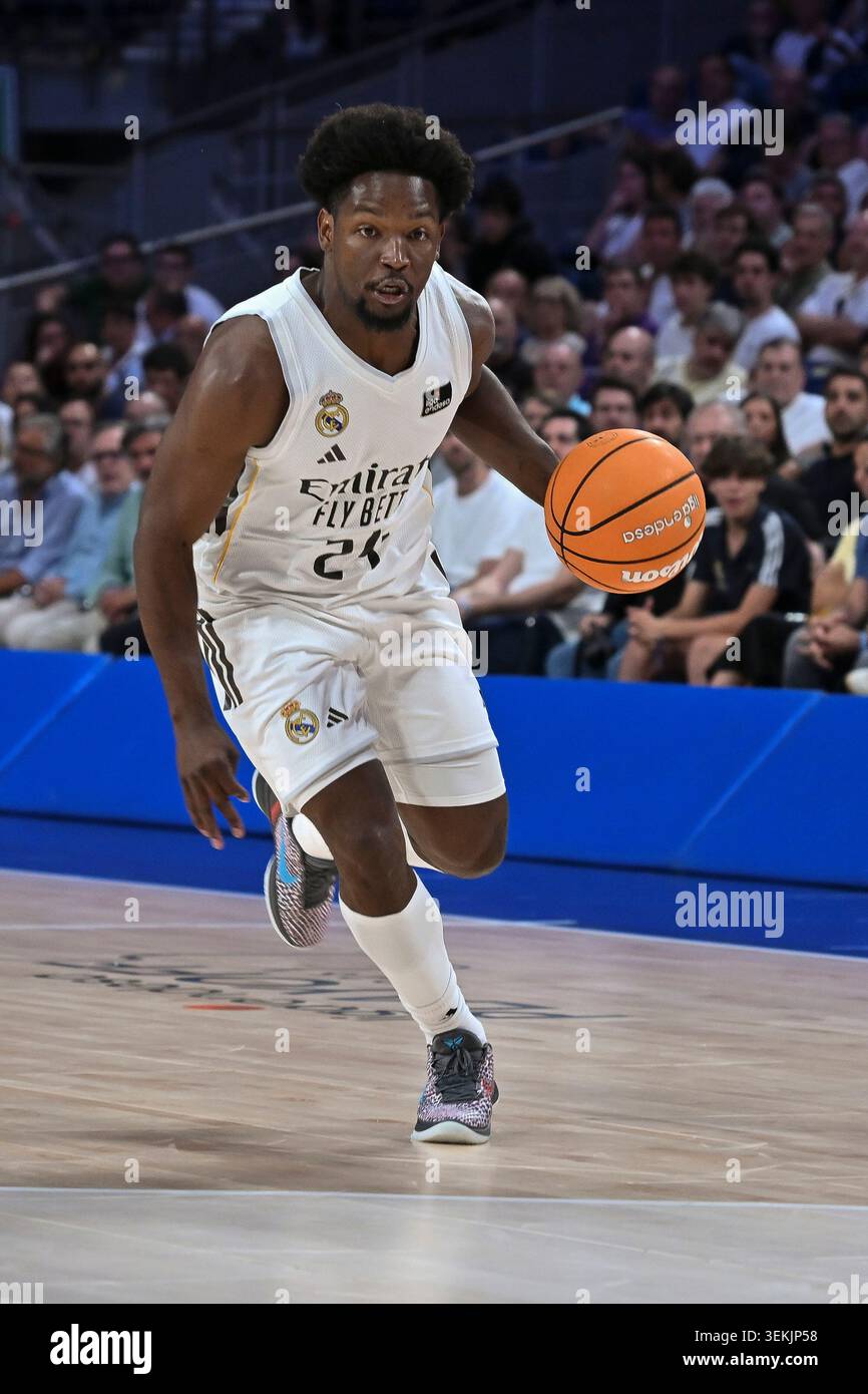 Andres Feliz of Real Madrid durante the Spanish basketball League ACB ...