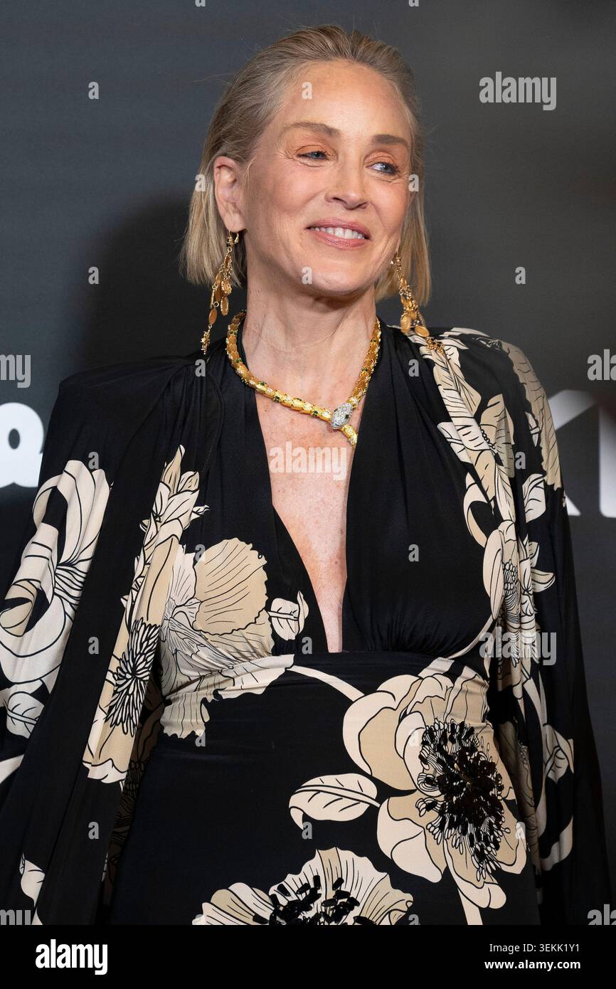 Madrid, Spain. 02nd June, 2026. American actress Sharon Stone attends ...
