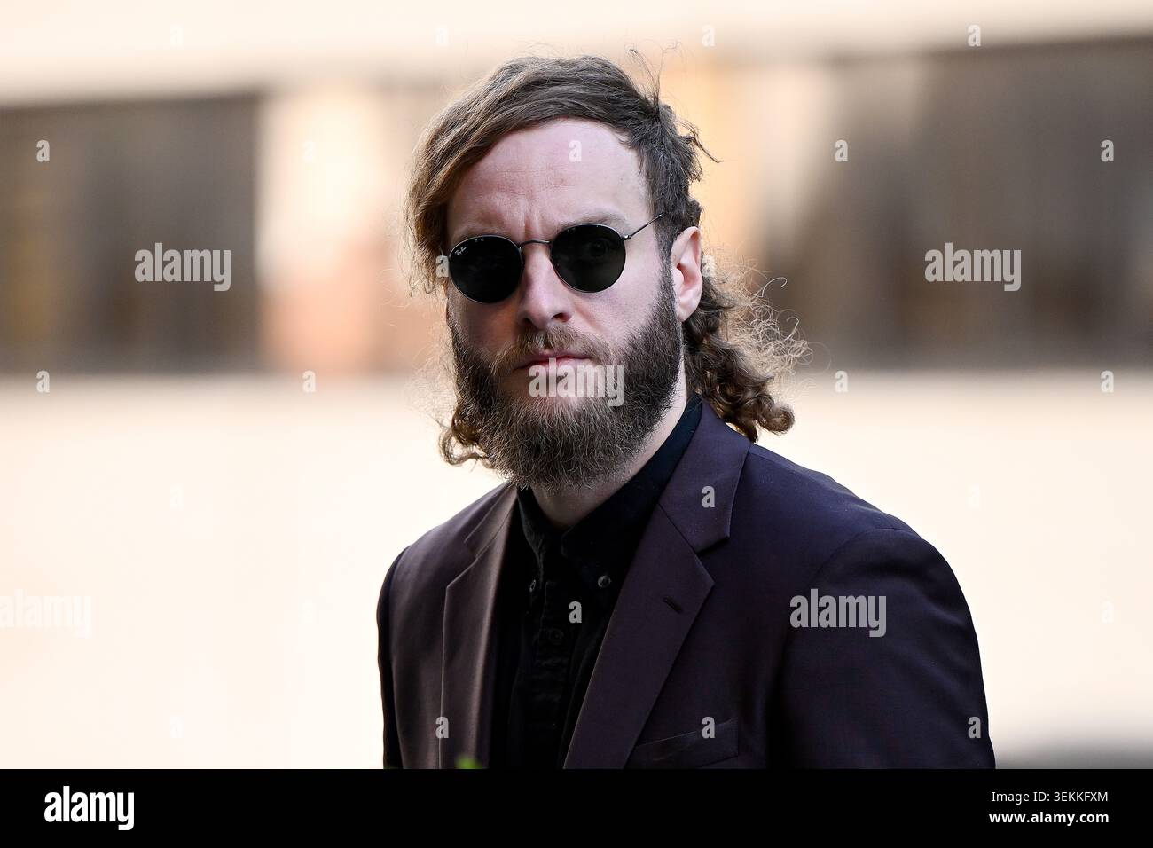 Joel Davis arrives at the Downing Centre Court, Sydney, Wednesday, June ...