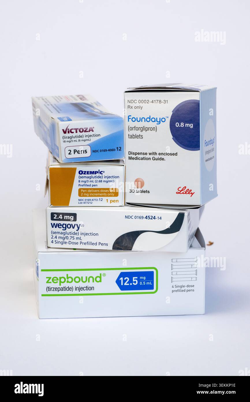 Glp 1 weight loss drugs hi-res stock photography and images - Alamy
