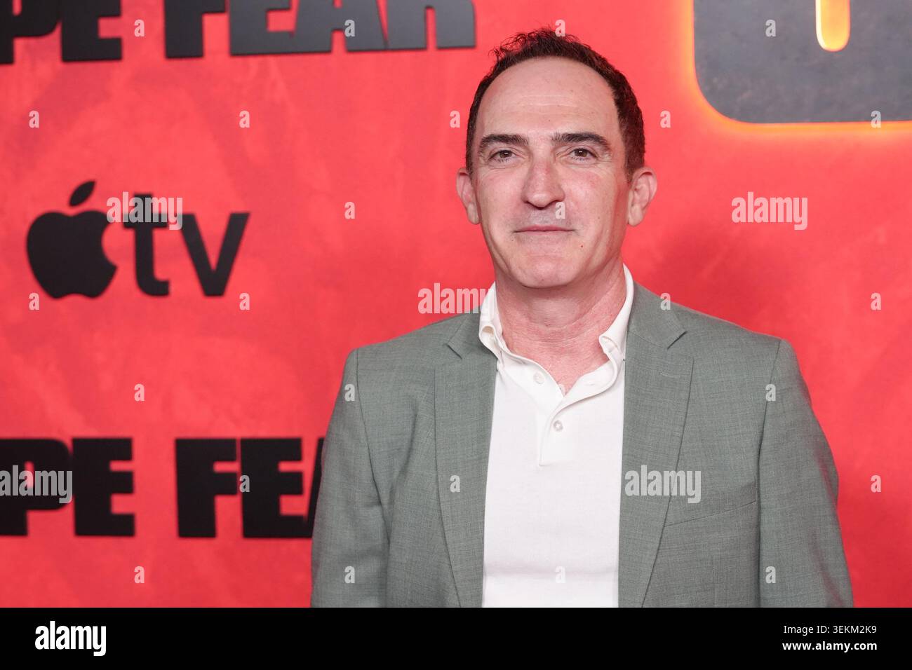 Patrick Fischler arrives at the premiere of "Cape Fear" on Tuesday ...