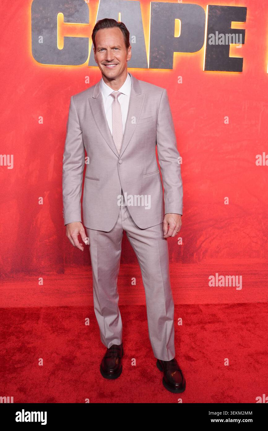 Patrick Wilson arrives at the premiere of "Cape Fear" on Tuesday, June ...