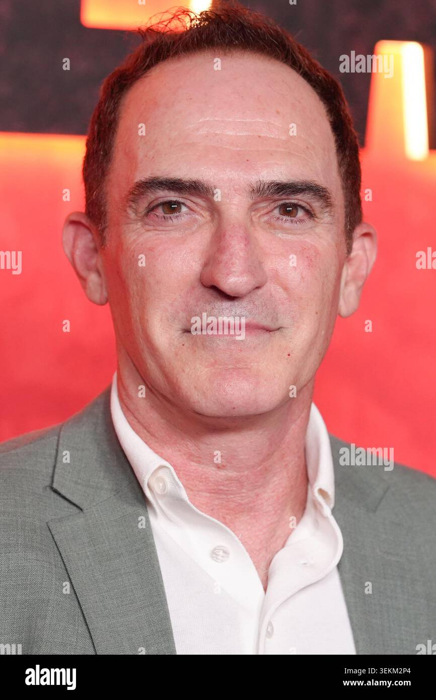 Patrick Fischler arrives at the premiere of "Cape Fear" on Tuesday ...