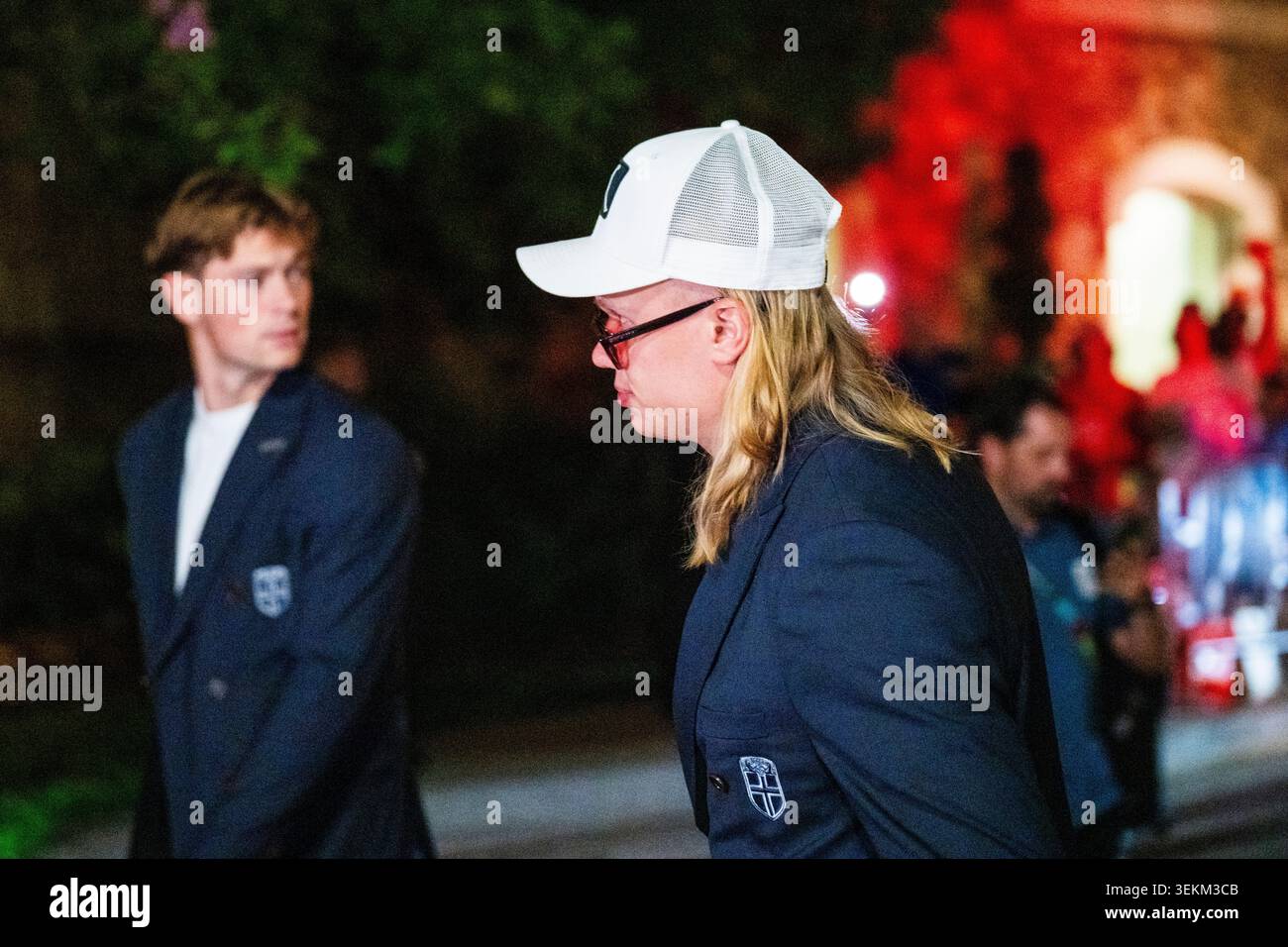 Greensboro , USA 20260602. Norway's Erling Braut Haaland arrives at the ...