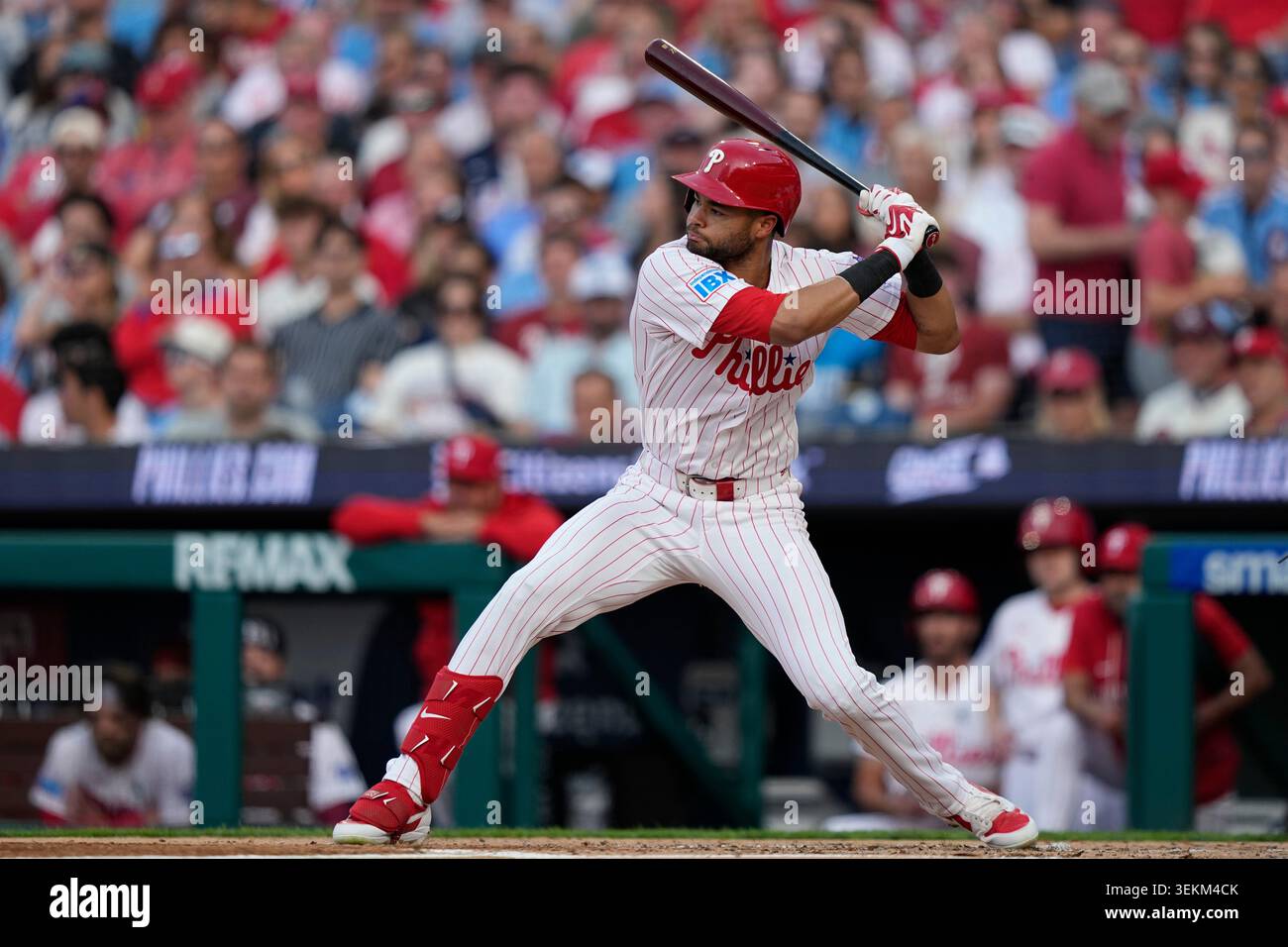 Philadelphia Phillies' Justin Crawford plays during a baseball game ...