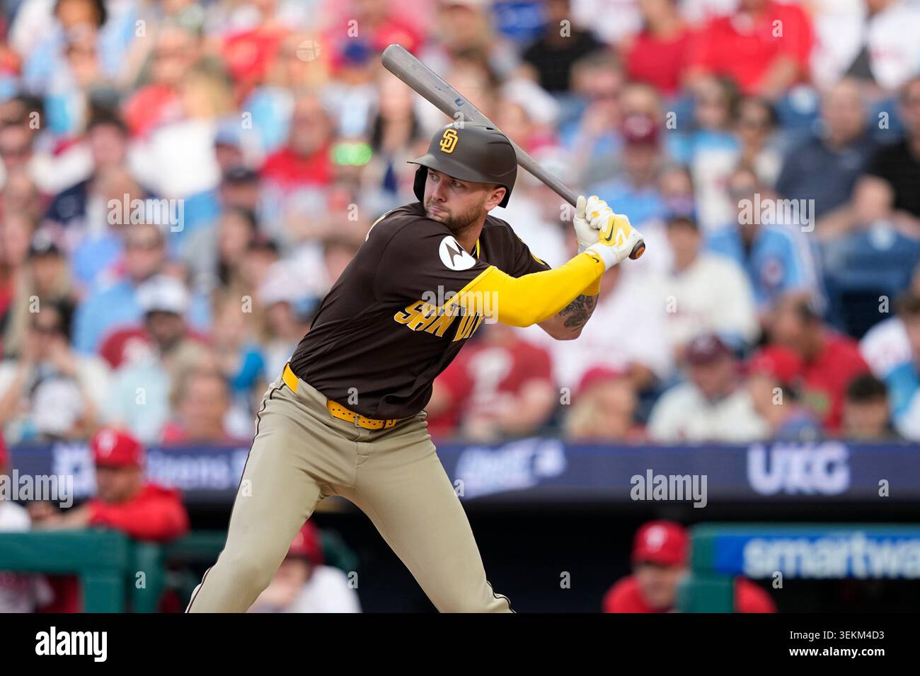 San Diego Padres' Jackson Merrill plays during a baseball game Tuesday ...