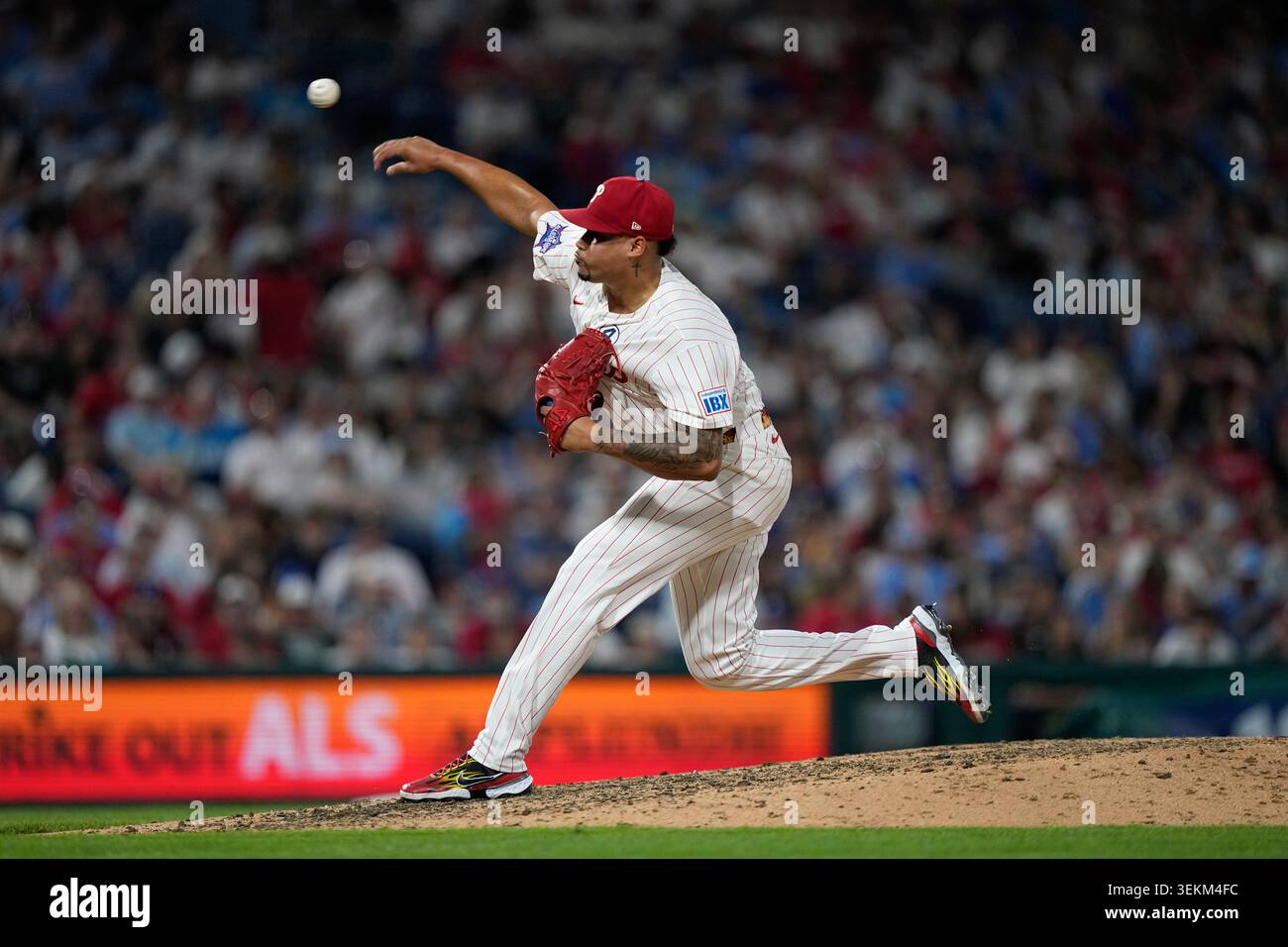 Philadelphia Phillies' Jhoan Duran plays during a baseball game Tuesday ...