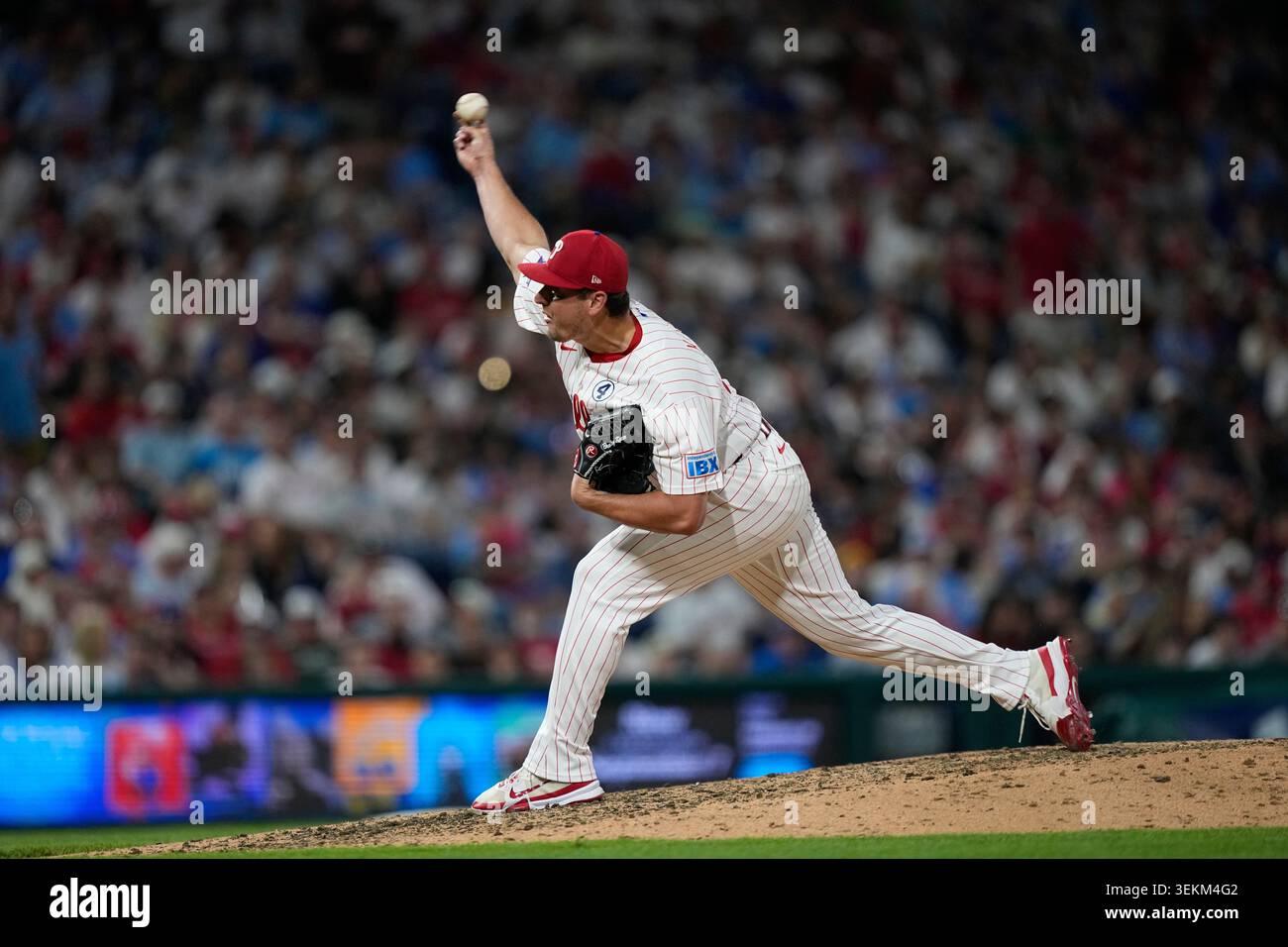 Philadelphia Phillies' Brad Keller plays during a baseball game Tuesday ...
