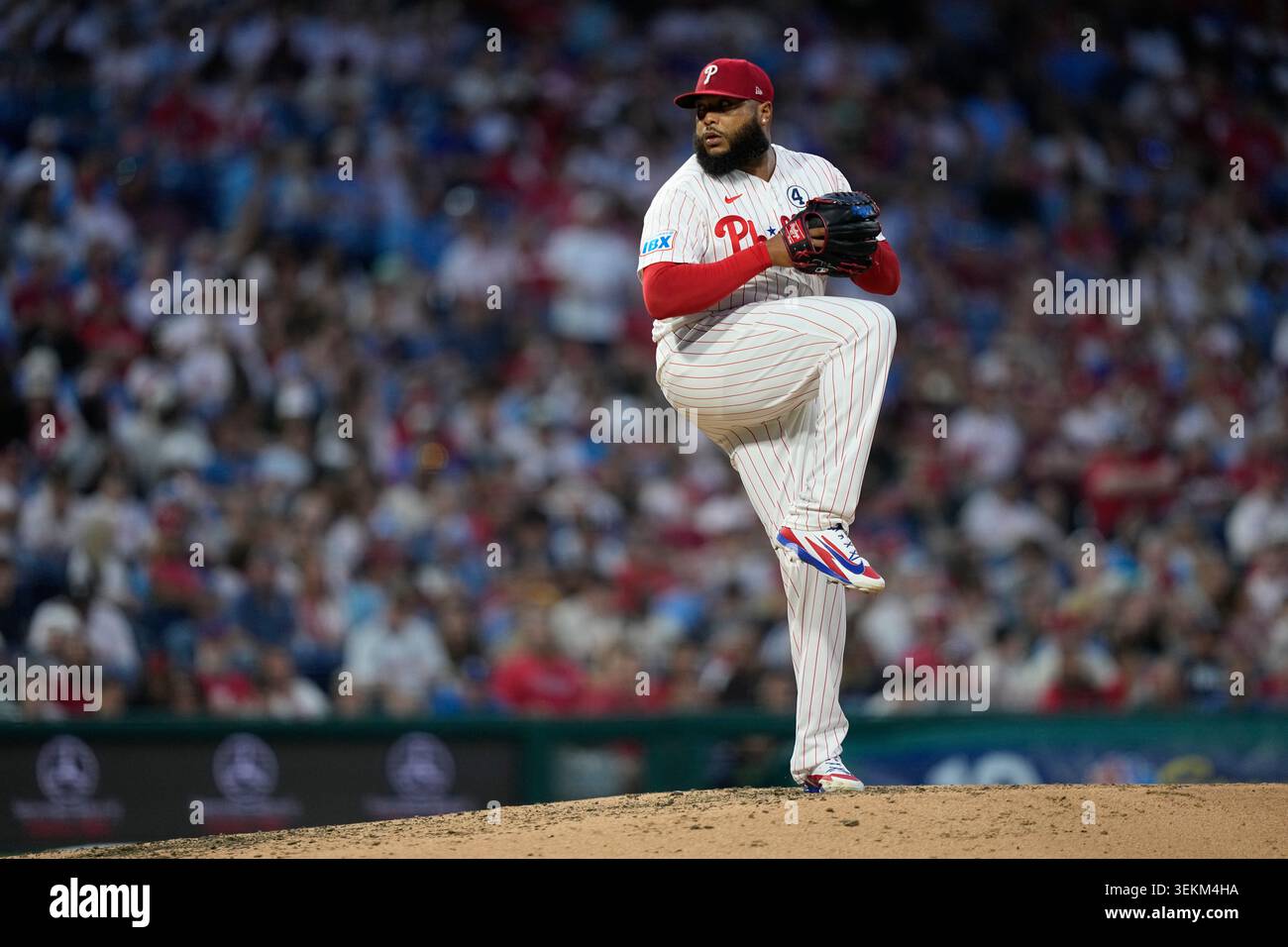Philadelphia Phillies' José Alvarado plays during a baseball game ...