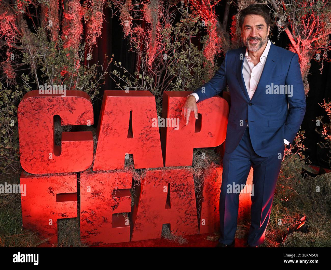 Javier Bardem arriving to Apple TV’s “Cape Fear” world premiere held at ...