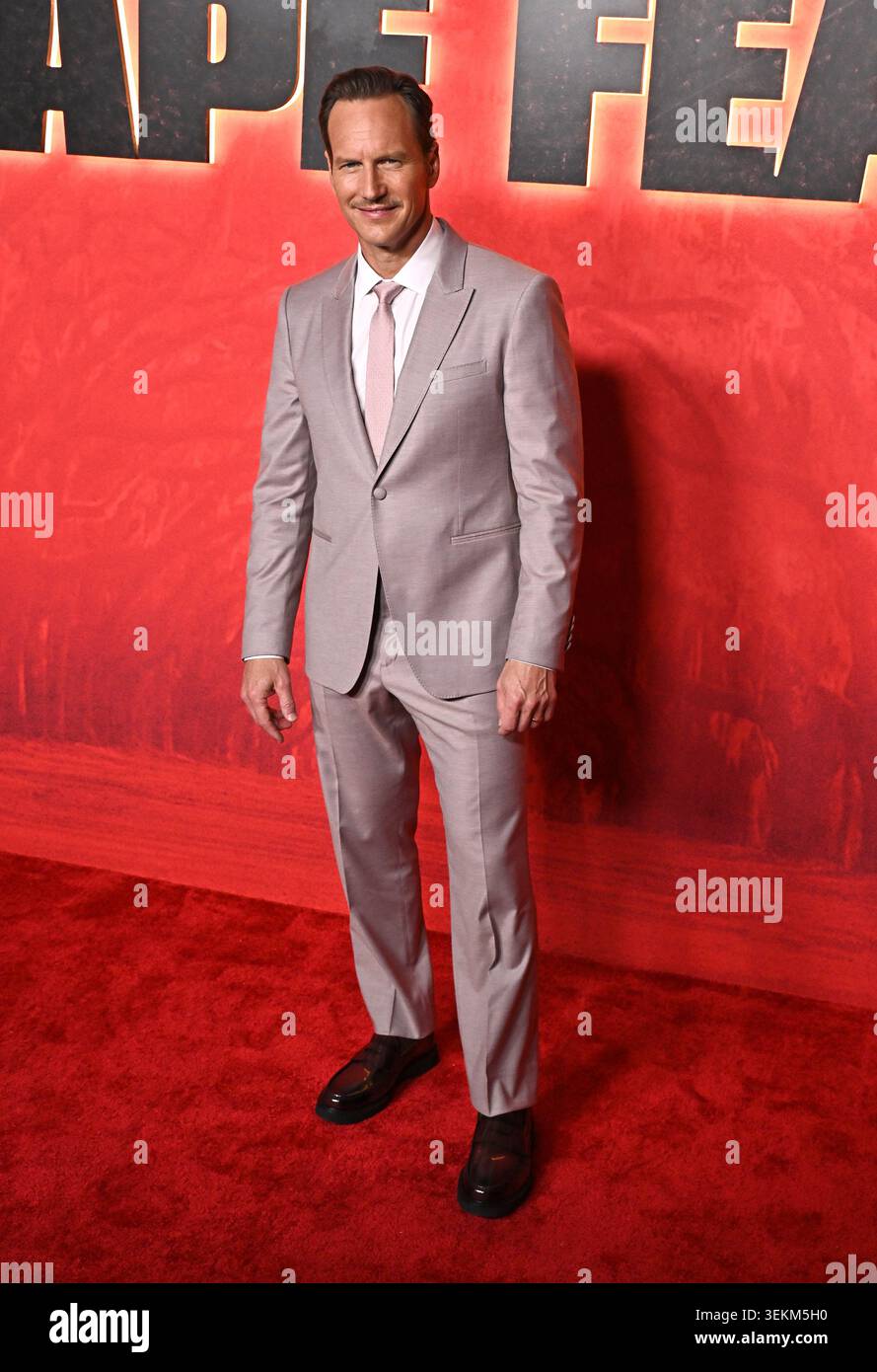 Patrick Wilson arriving to Apple TV’s “Cape Fear” world premiere held ...