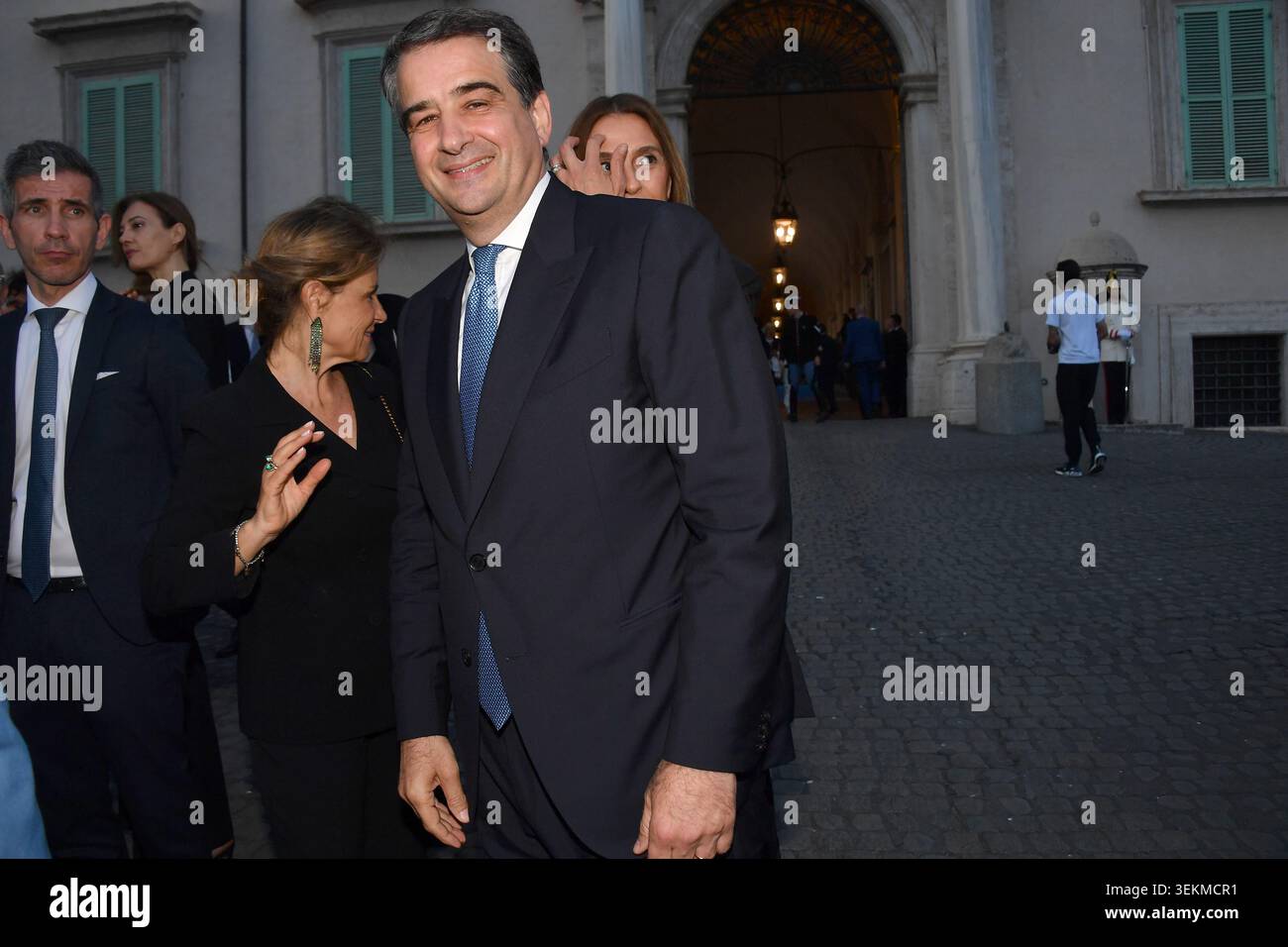 IPA85277409 - Rome , Piazza del Quirinale Party for the 80th ...